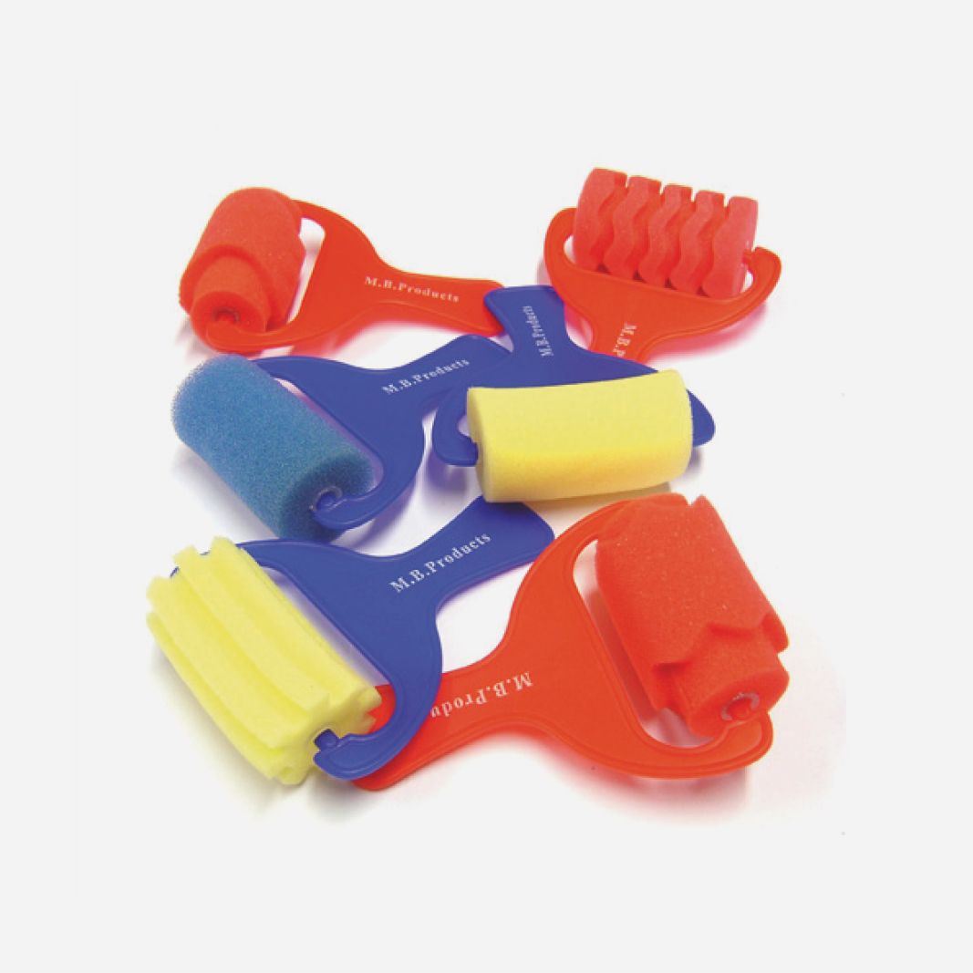 FOAM ROLLERS 6 TEXTURED PACK