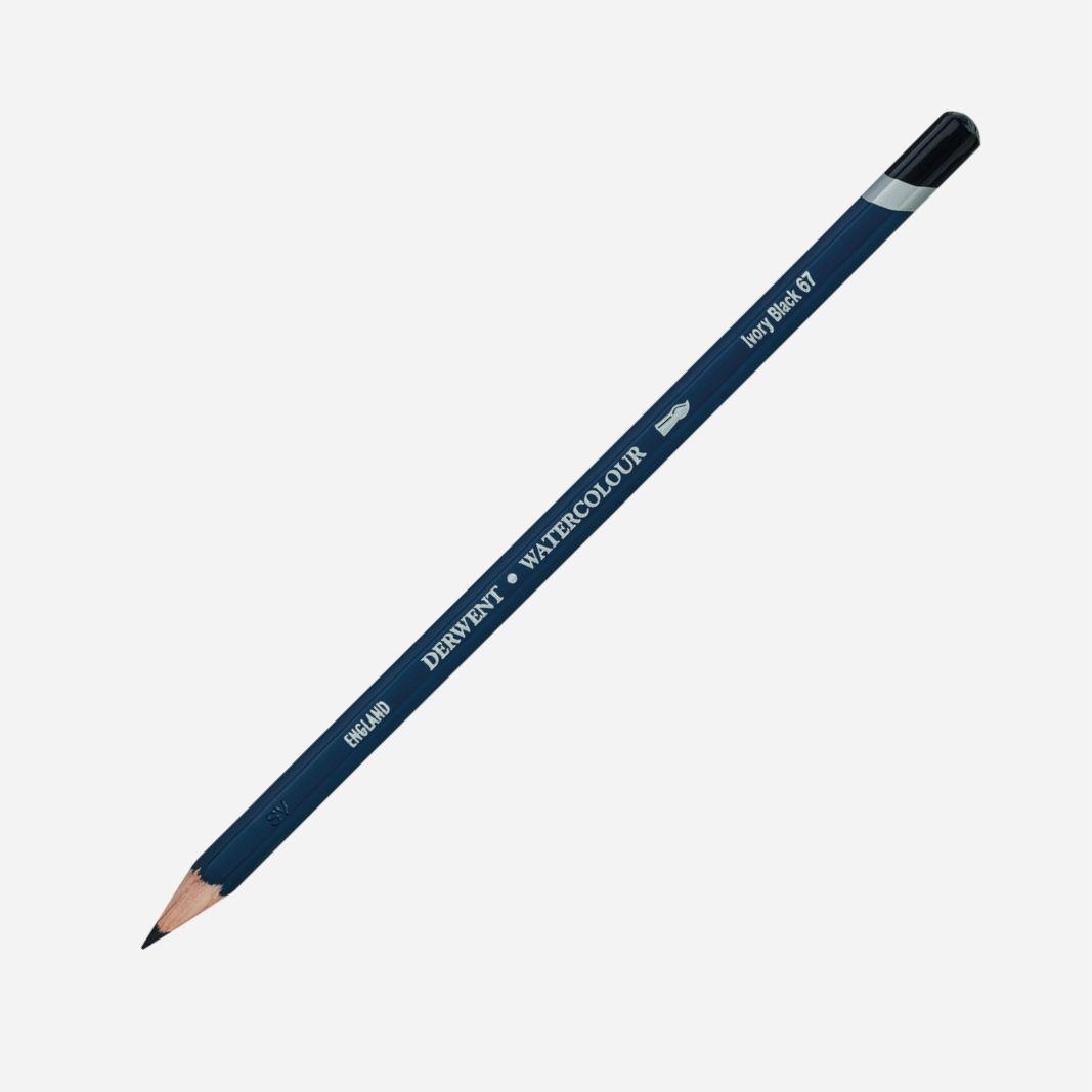 DERWENT WATERCOLOUR PENCIL IVORY BLACK