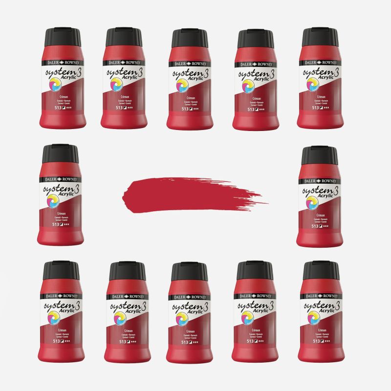 System 3 Original - Daler Rowney - Acrylic Paints - Colour