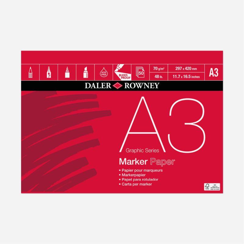 DR MIXED MEDIA SPIRAL PAD